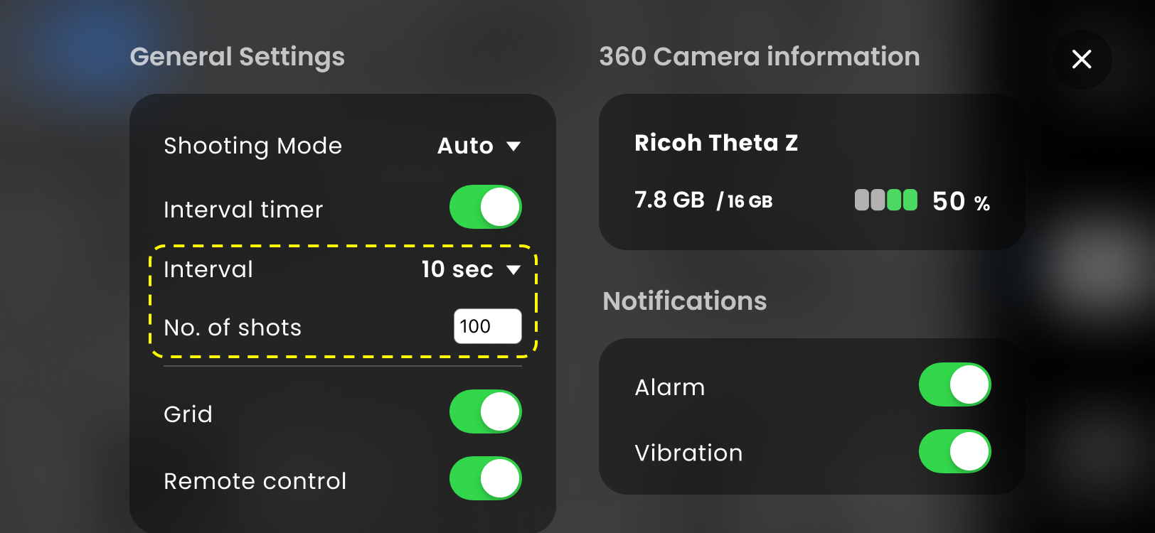 Capturing using interval capture mode – Beamo Support